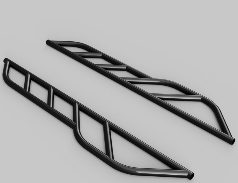 Single Kickout DIY rock slider design 1 – DIY Customs